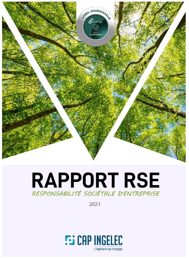 Découvrez notre rapport RSE ! - CapIngelec