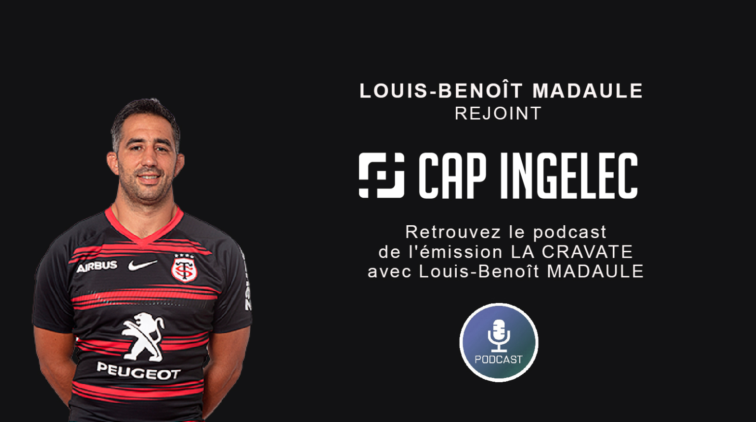 Louis Benoit Madaule, joueur professionnel de rugby va rejoindre ...