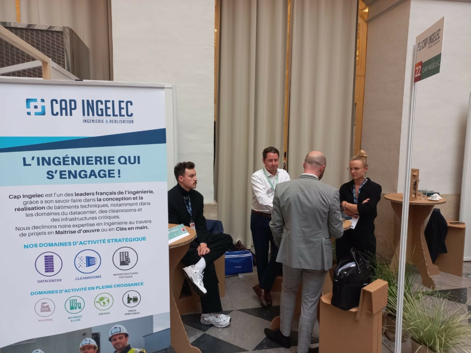 Cap Ingelec au salon du NeoBusiness Nouvelle-Aquitaine - CapIngelec