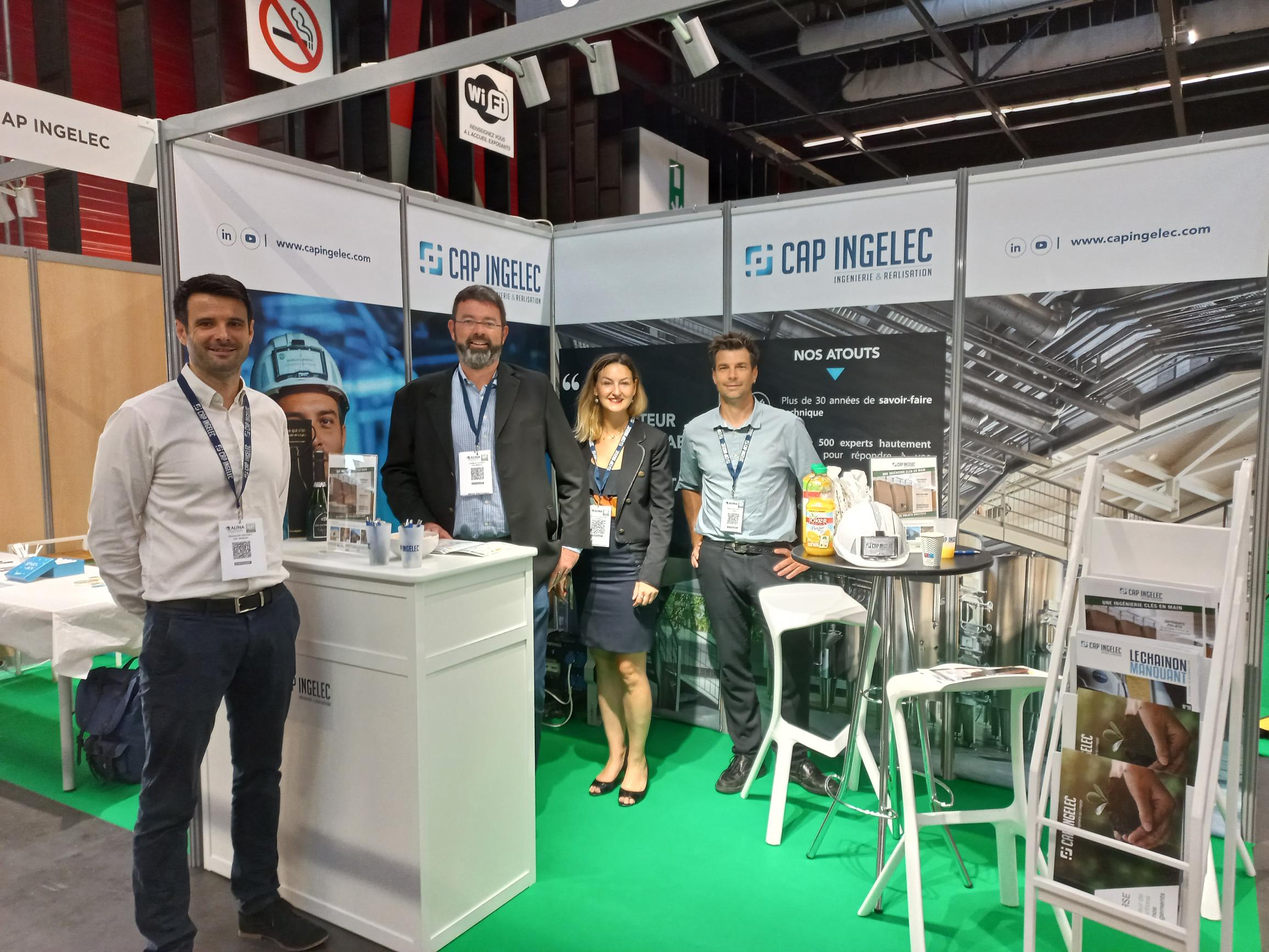 Venez nous rencontrer au salon ALINA - CapIngelec