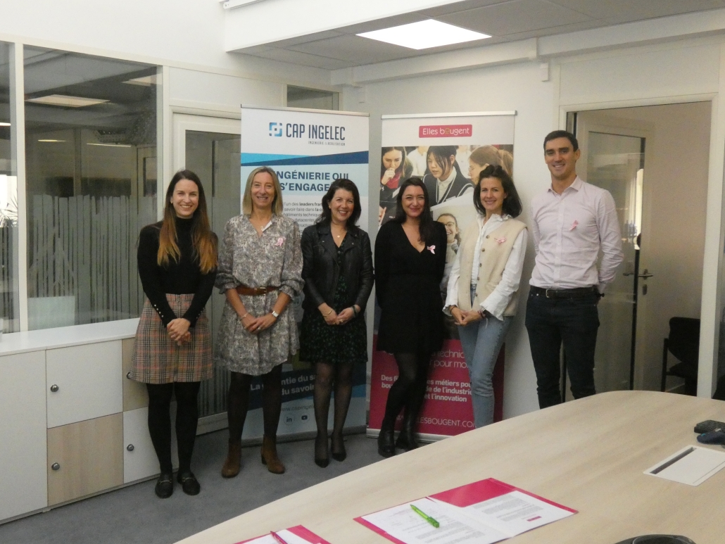 Cap Ingelec signe un partenariat avec Elles bougent - CapIngelec