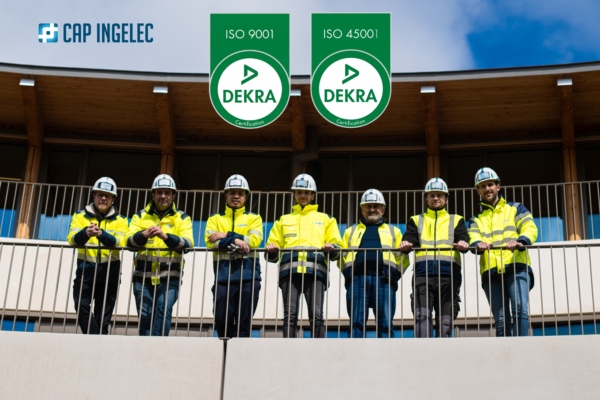 CAP INGELEC certified for its commitment to quality and safety - CapIngelec